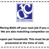 Coupon | DC Coatings